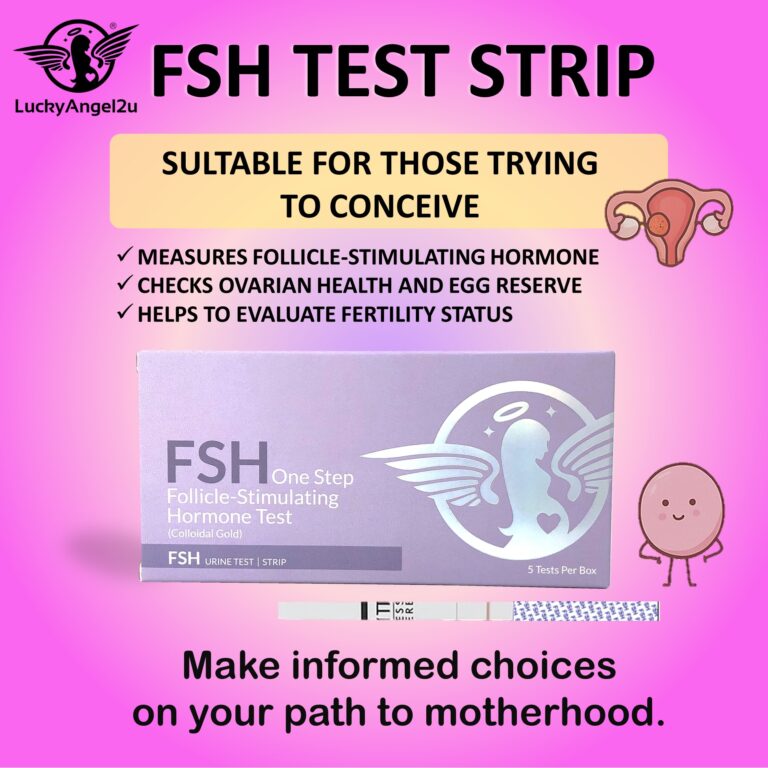 FSH One Step Follicle-Stimulating Hormone Test to know reproductive ...