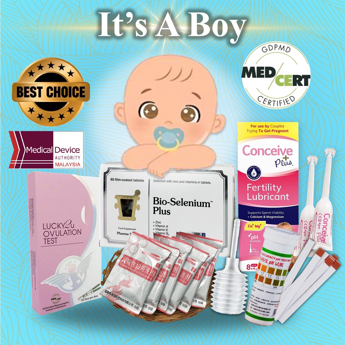 Baby Boy Package – LuckyAngel2u 您的幸孕天使